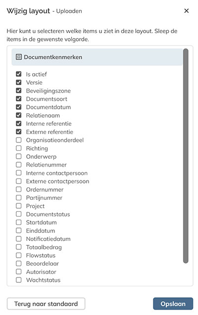 Documenten uploaden in Xtendis 7 – Home