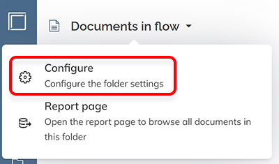 Working with folders in Xtendis 7 – Home