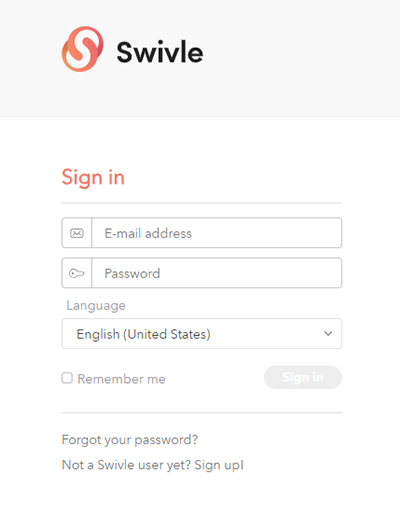 Using Swivle – Quick Start – Home