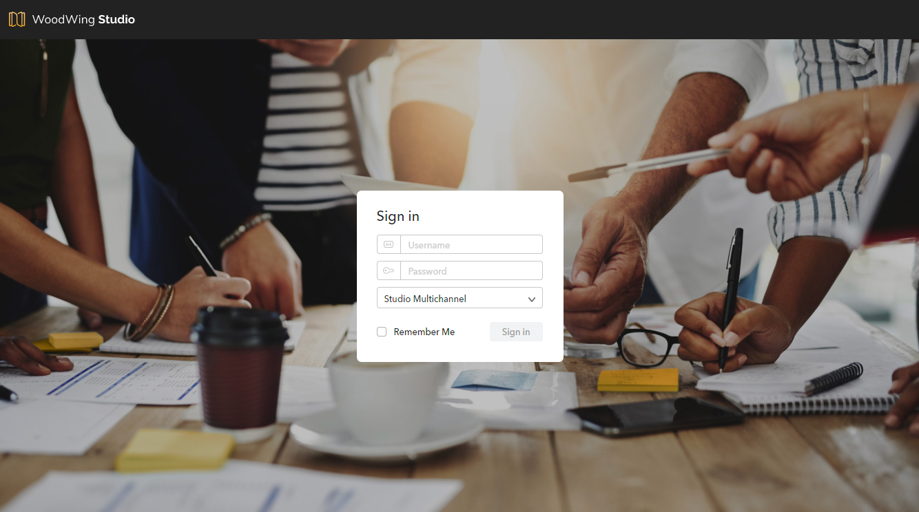 Studio quick start – Home