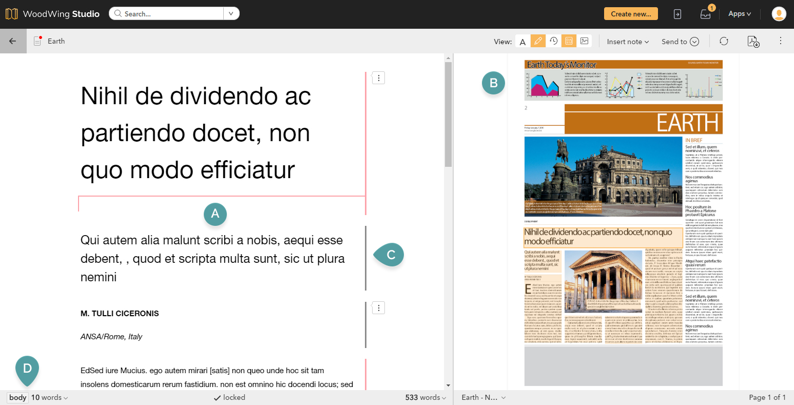 Studio quick start – Home